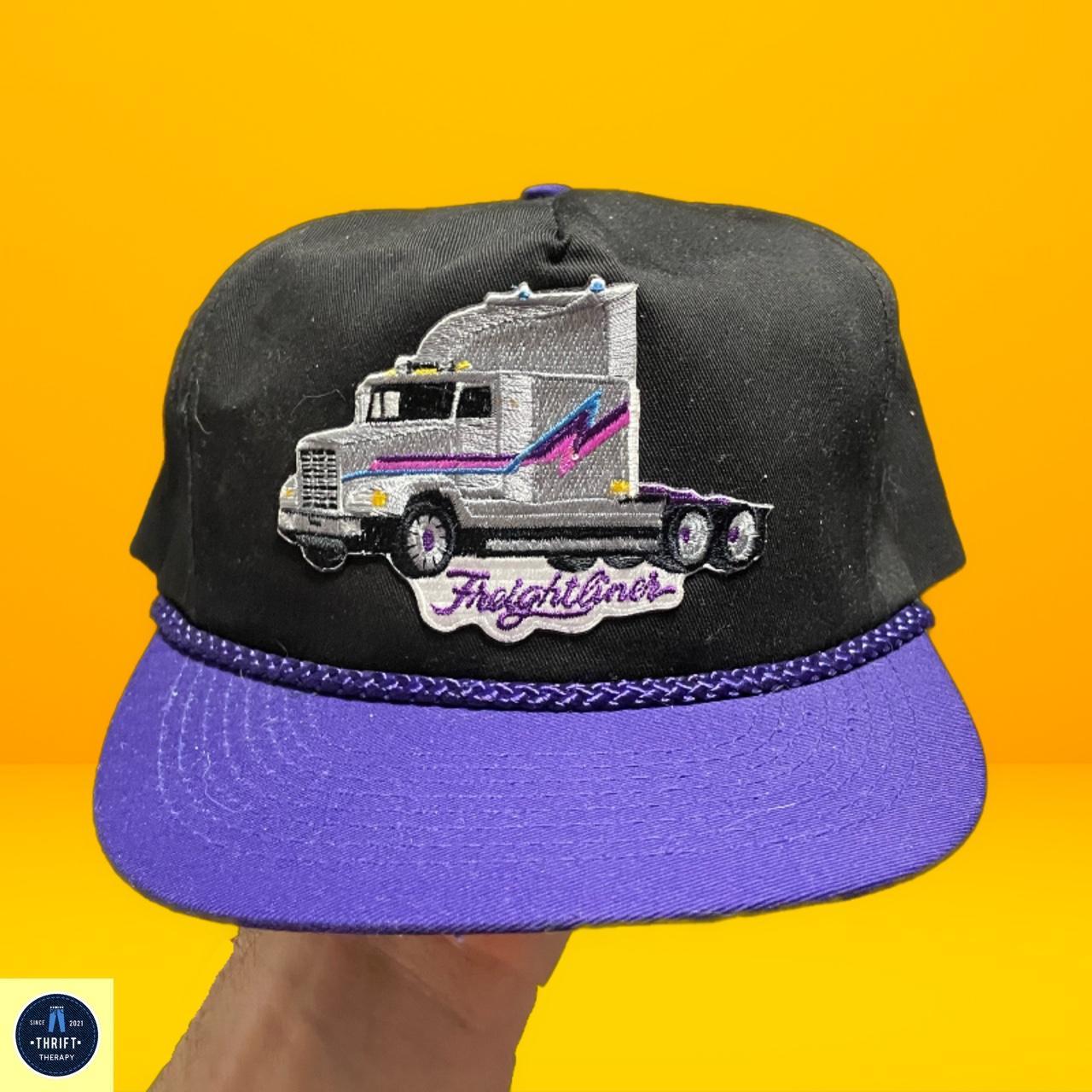 Vintage Freightliner tucker hat Vintage 90s... - Depop