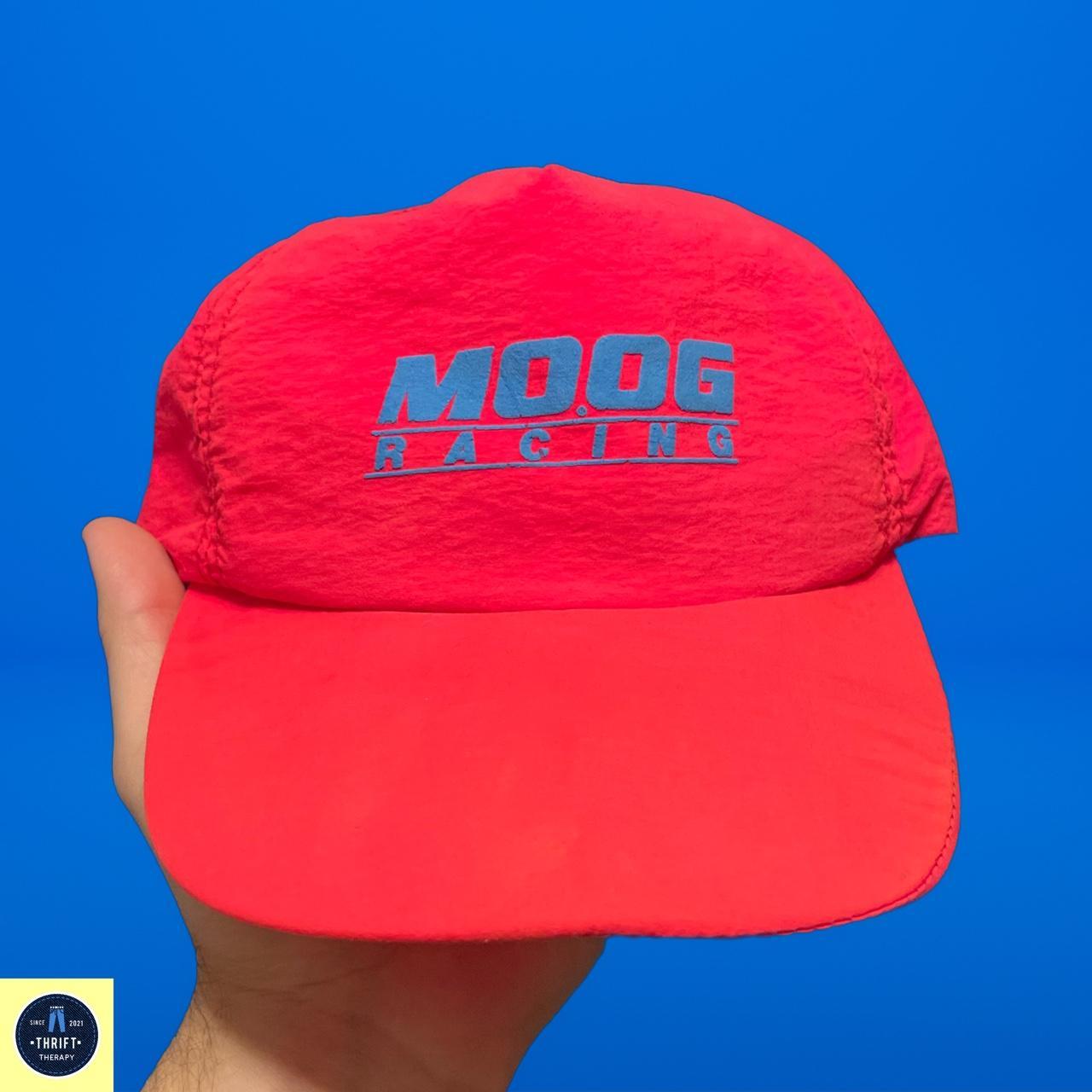 Vintage Moog racing snapback hat Vintage 80s... - Depop