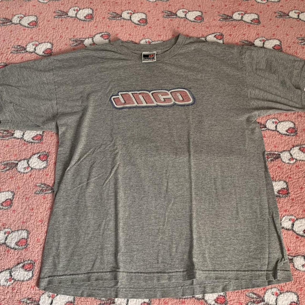 grey jnco shirt - Depop