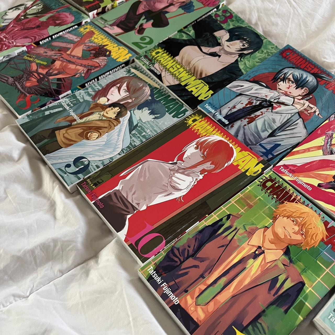 Chainsaw Man Manga Vol. 1 - 11 Complete English Set - Depop