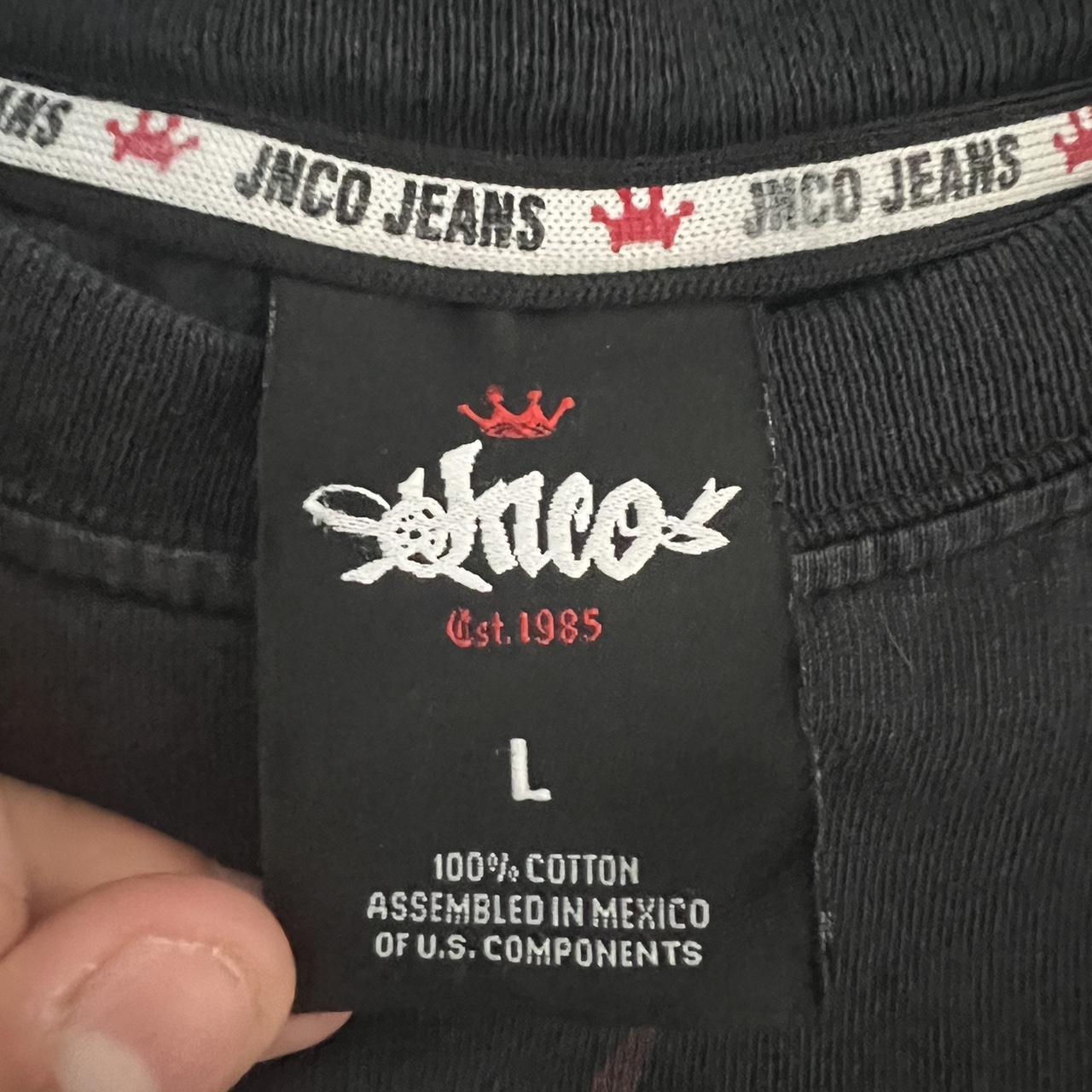 JNCO Vintage Graphic Tee 21in x 25in -Boxy Fit - Depop