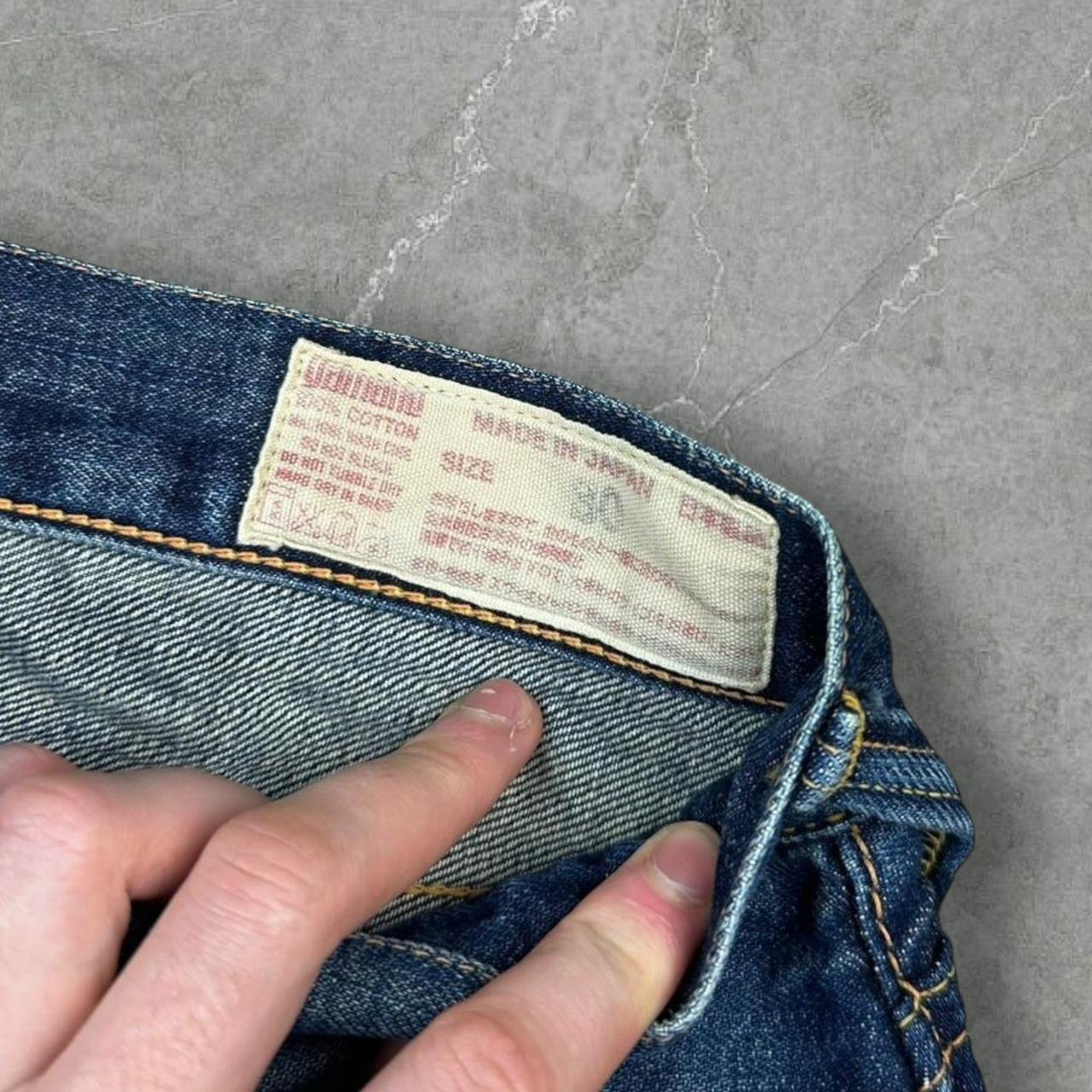 Vintage Evisu Gull Woman’s Selvedge Jeans Great... - Depop