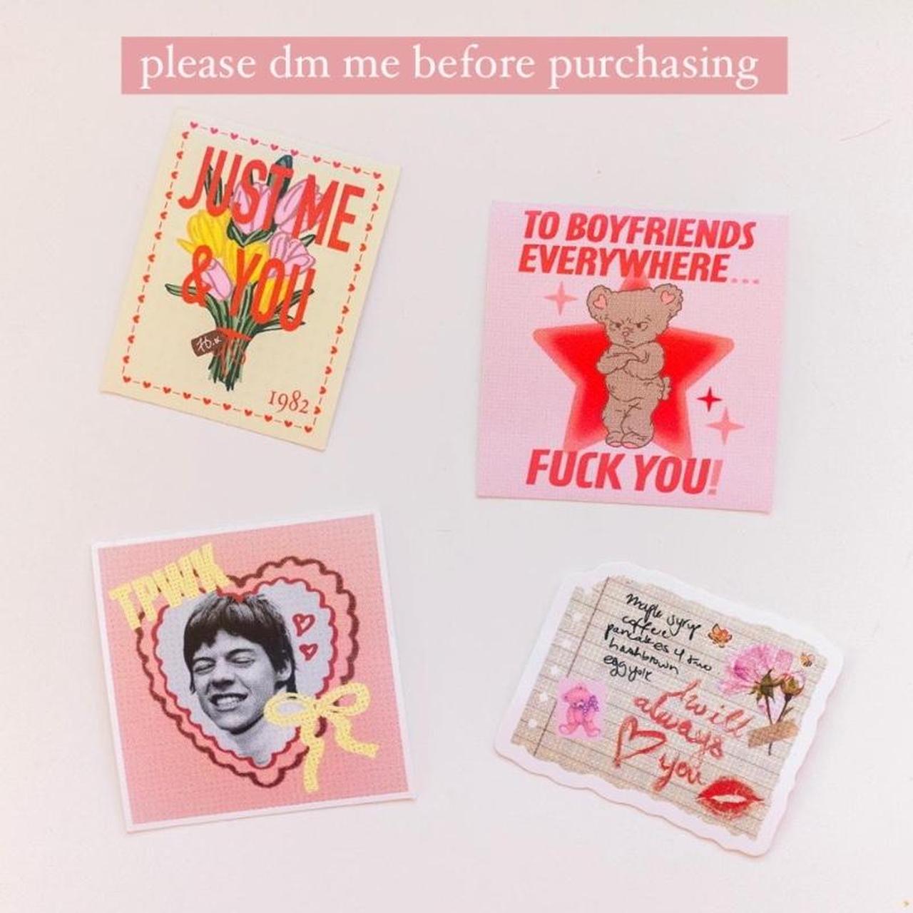 *PLEASE DM ME BEFORE PURCHASING* STICKER PACK 💌 You... - Depop