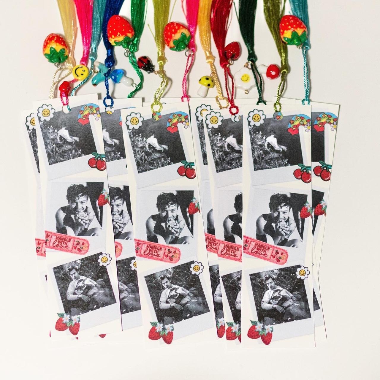 Harry Styles polaroid bookmark designed and handmade... - Depop