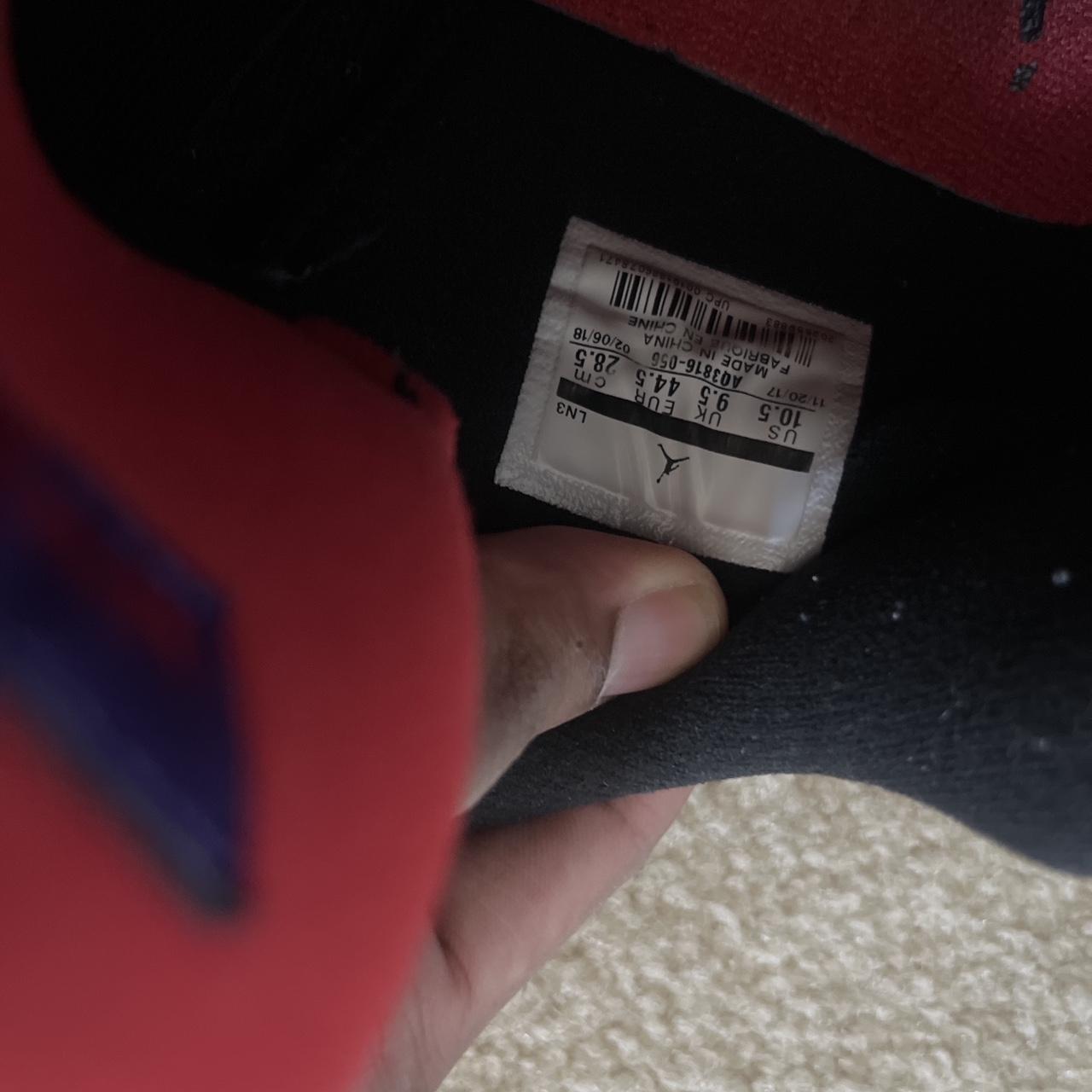 Drake X raptor jordan 4s used but good Condition - Depop