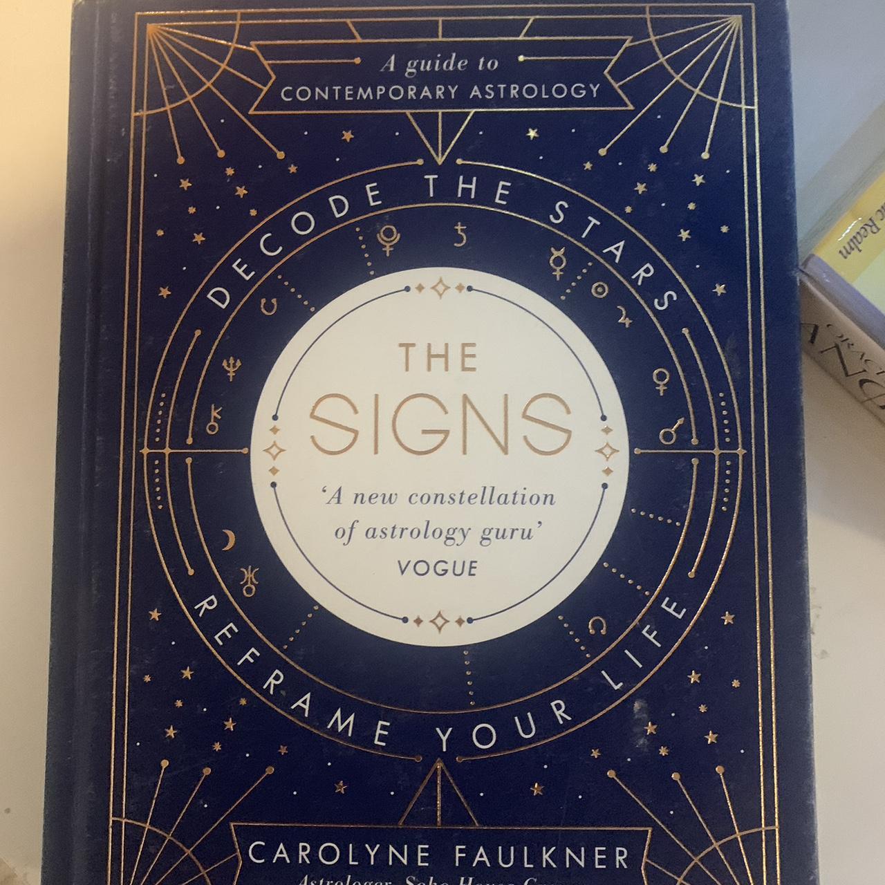 The signs book by Carolyne faulkner, originally from... - Depop