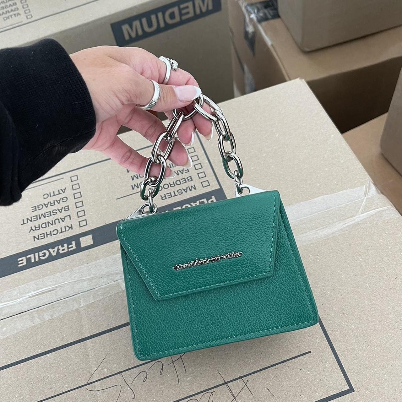 Green mini bag - Depop