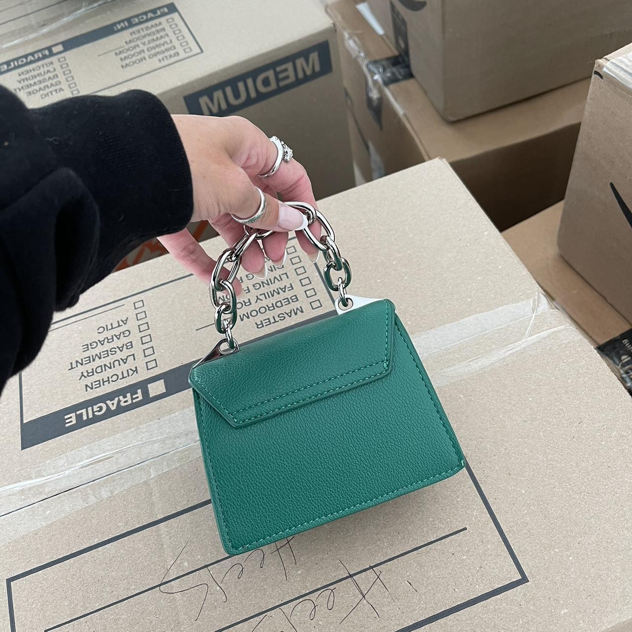 Green mini bag - Depop