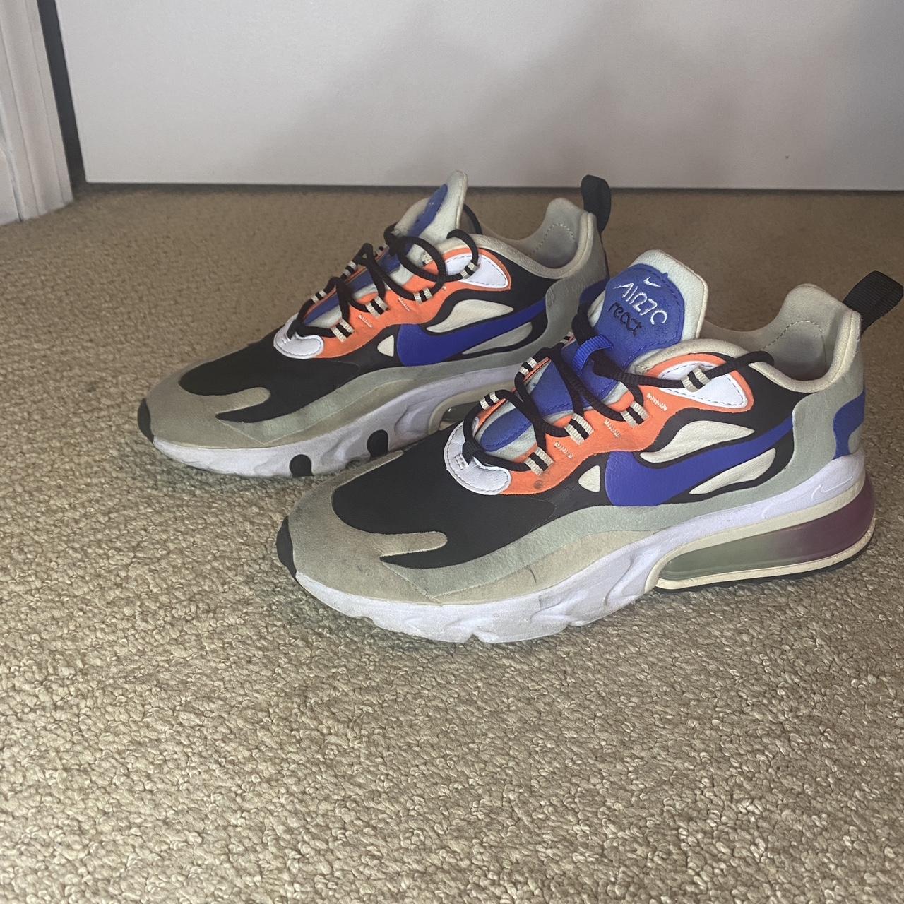 Nike Air 70s React Size 7 -barely worn - Depop