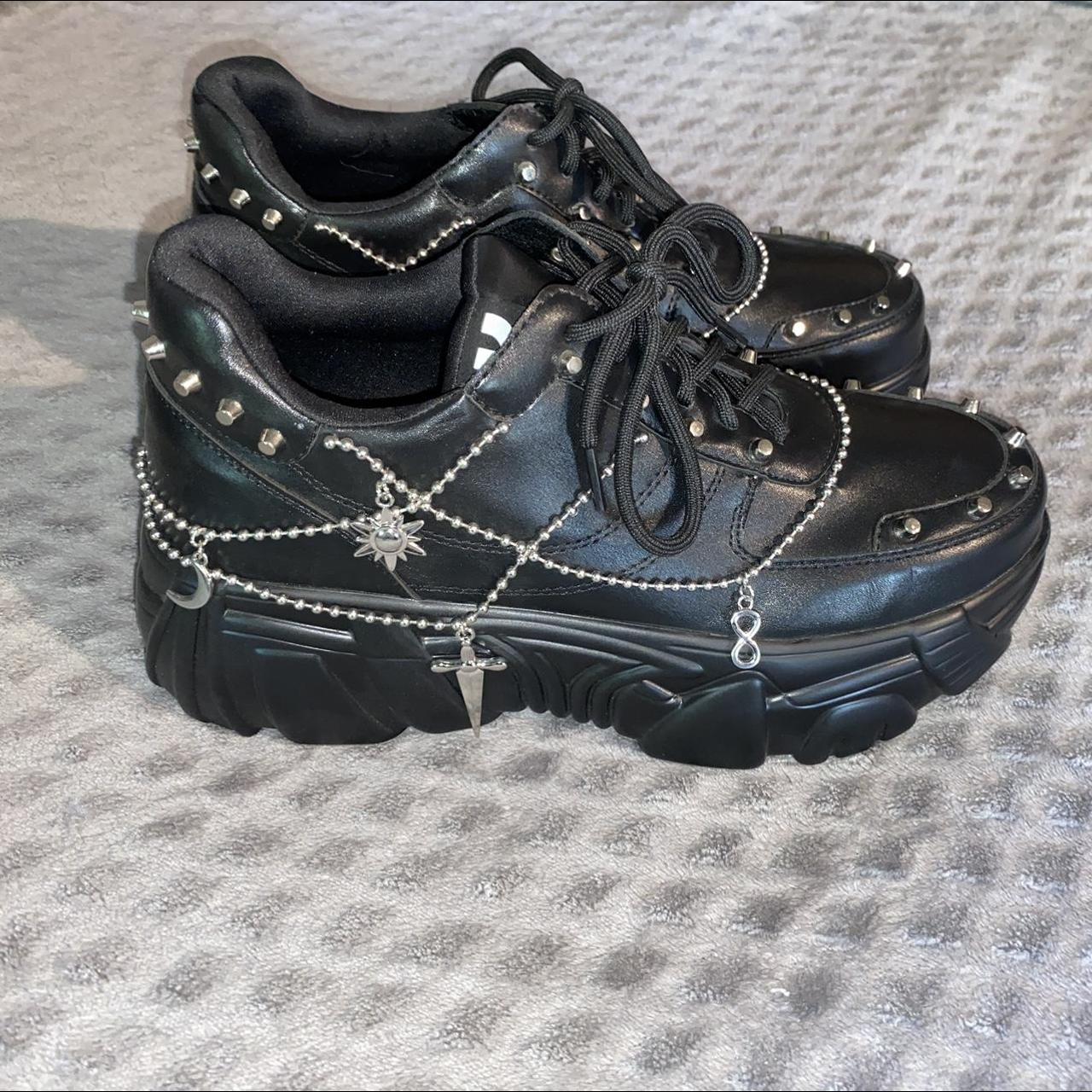 KOI Footwear Jinx Mystic Charm chunky platform shoe... - Depop