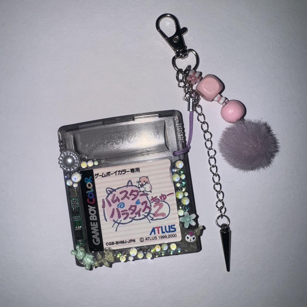 Game boy game cartridge shell keychain Reusing old... - Depop