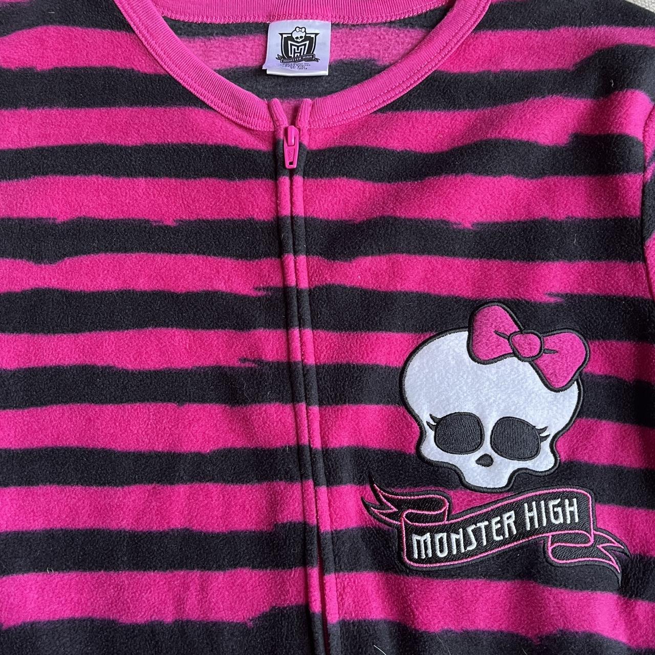 Rare hot pink monster high onesie! Sooo soft,... - Depop