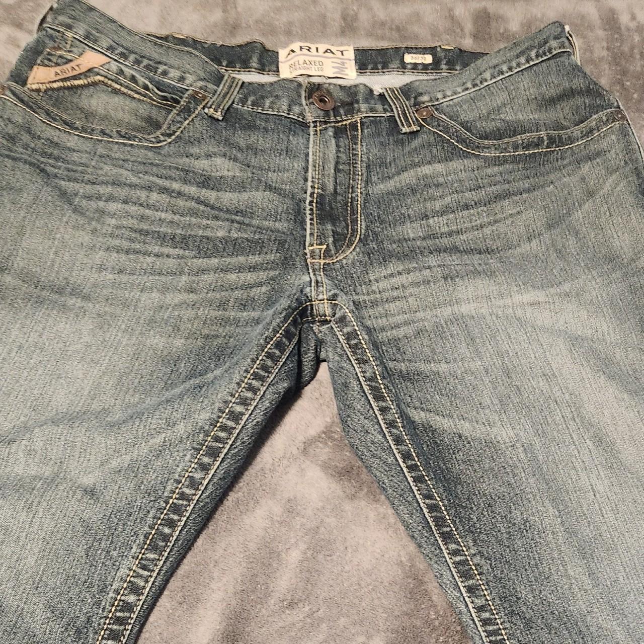 Ariat M4 relaxed straight,loop lock 36/30 #denim... | Depop