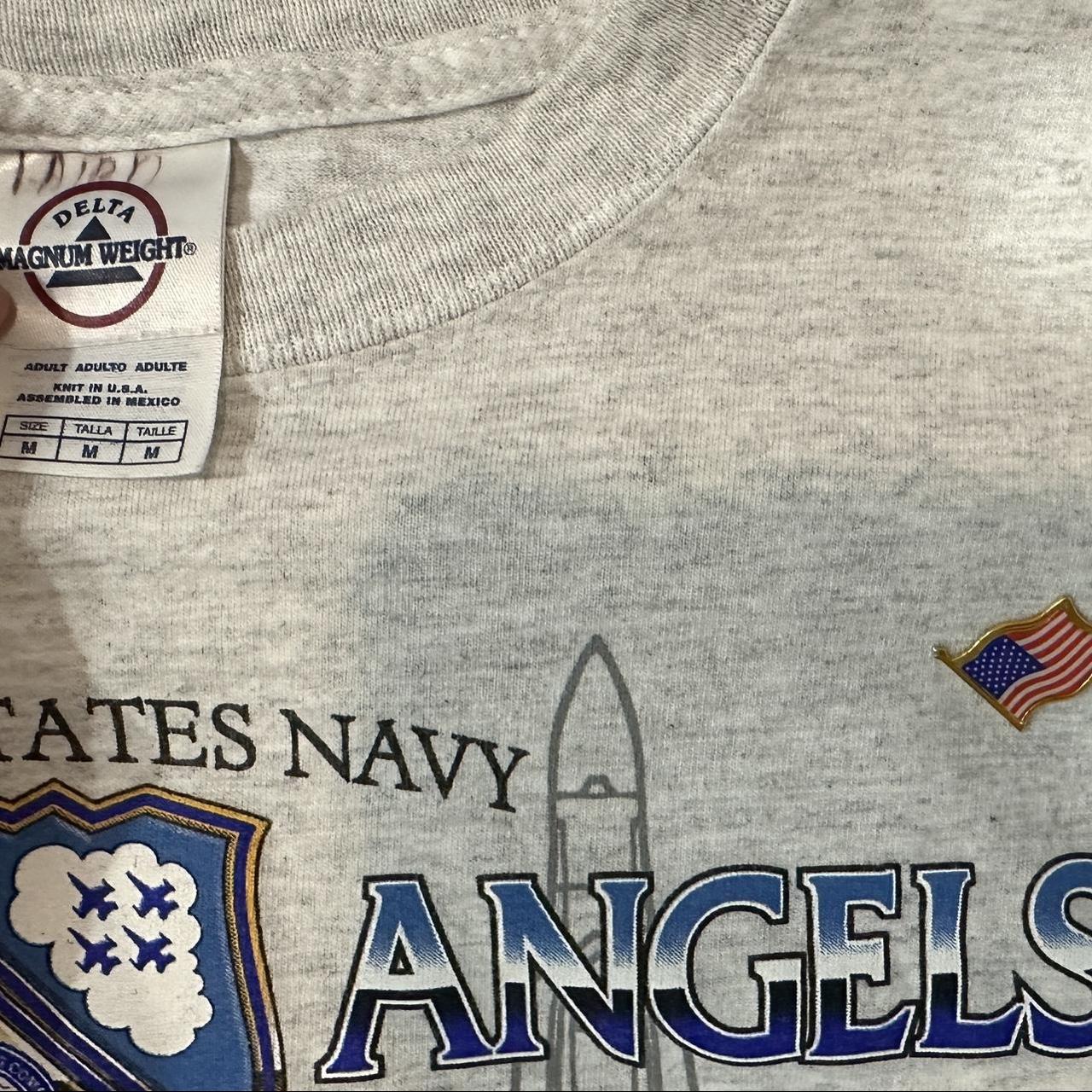Vintage US Navy Blue Angels Graphic Tee Comes with... - Depop