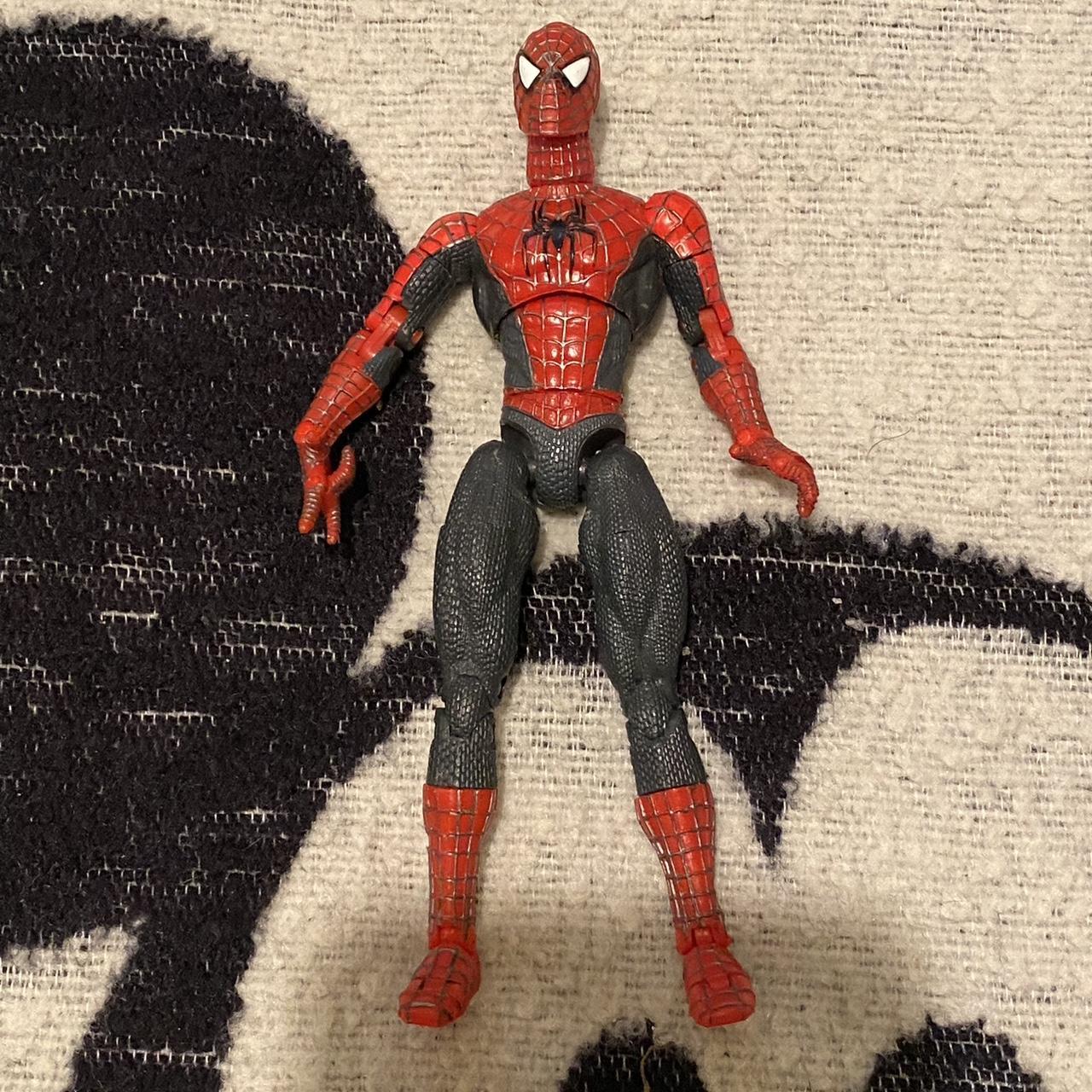 Tobey Maguire 2002 action figure spider-man pose... - Depop