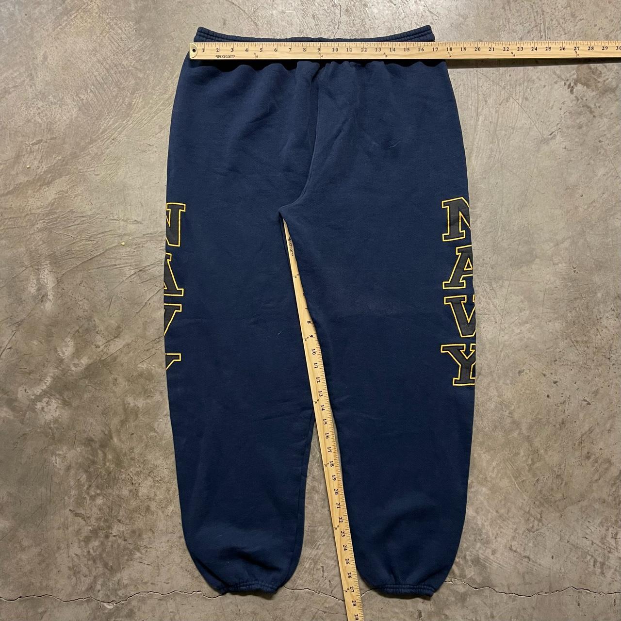 American Vintage Men's Navy Joggers-tracksuits | Depop