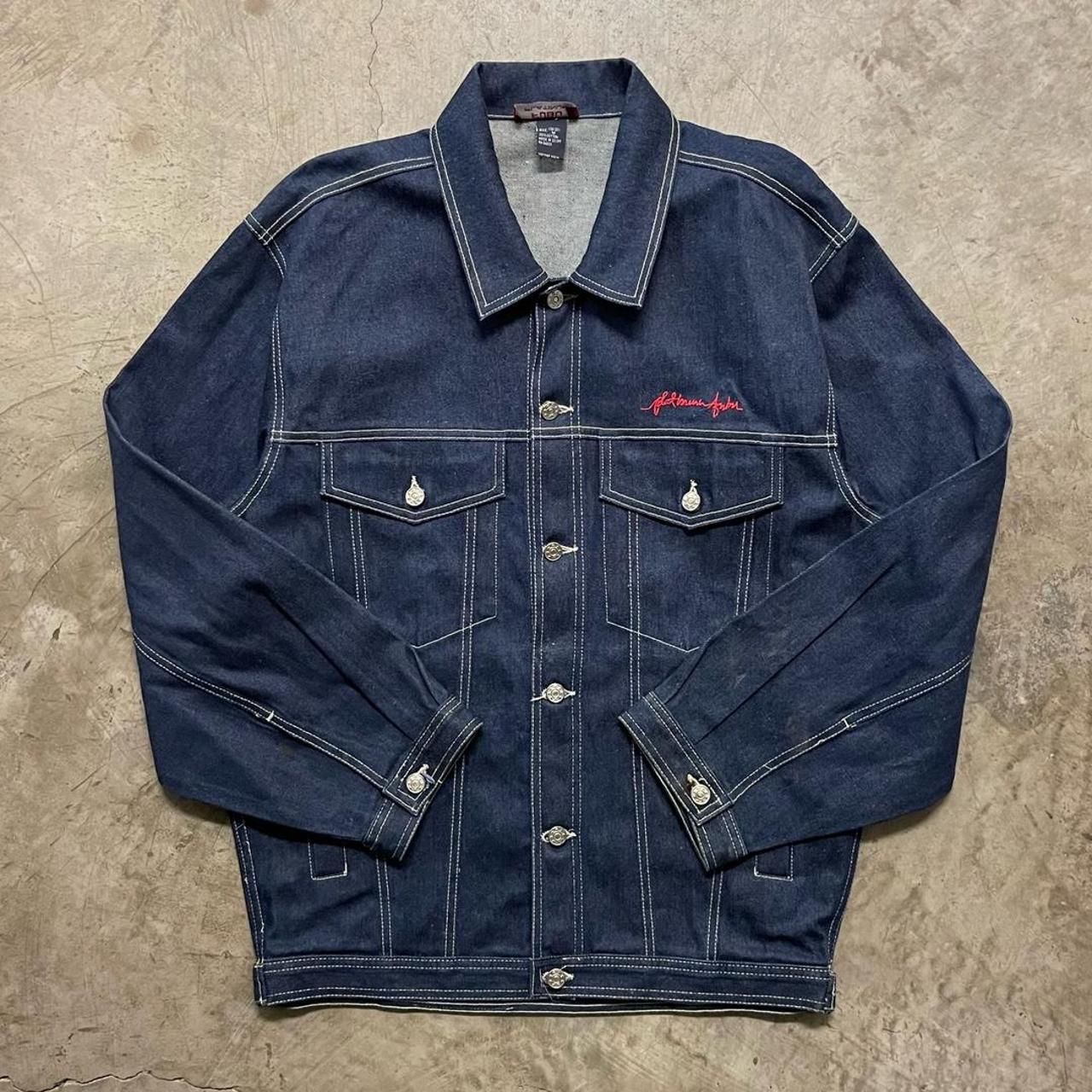 FUBU Men's Navy Jacket | Depop