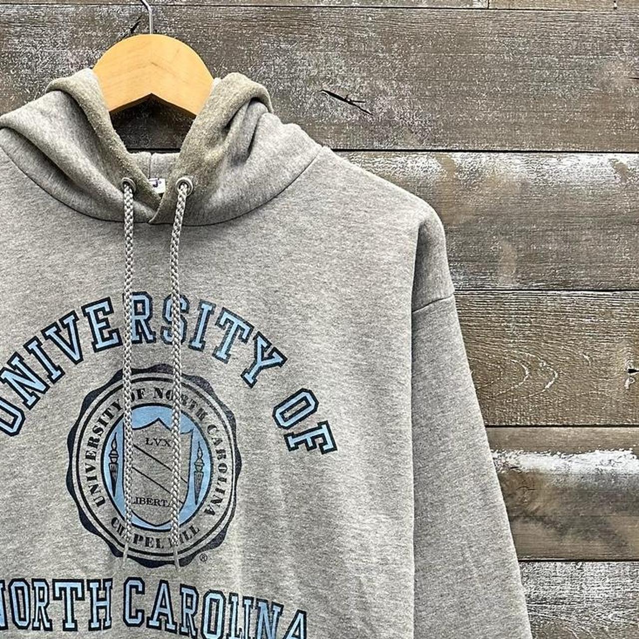 UNC university of North Carolina hoodie pullover... - Depop