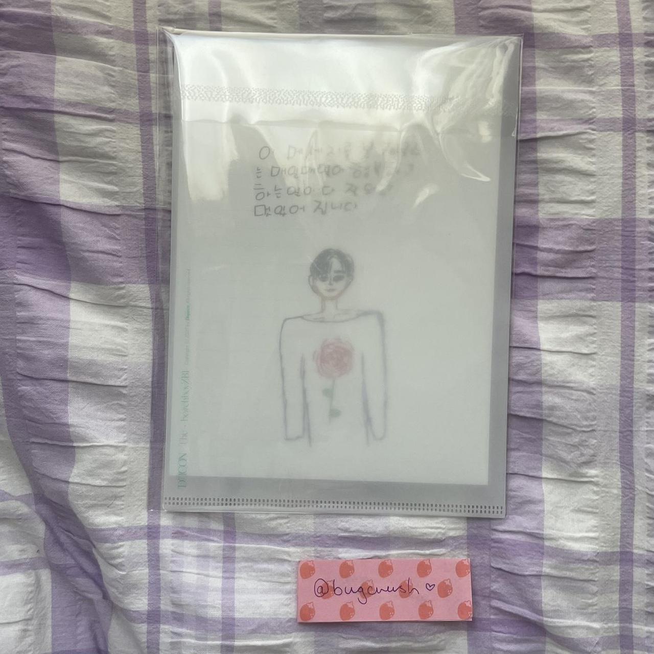 zb1 dicon magazine handwritten letter set brand... - Depop