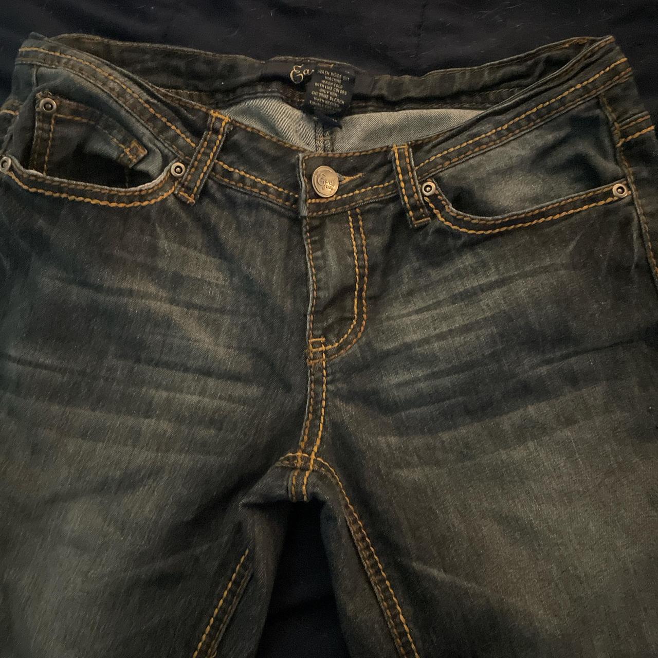 will except offers Low rise flare jeans there a... | Depop