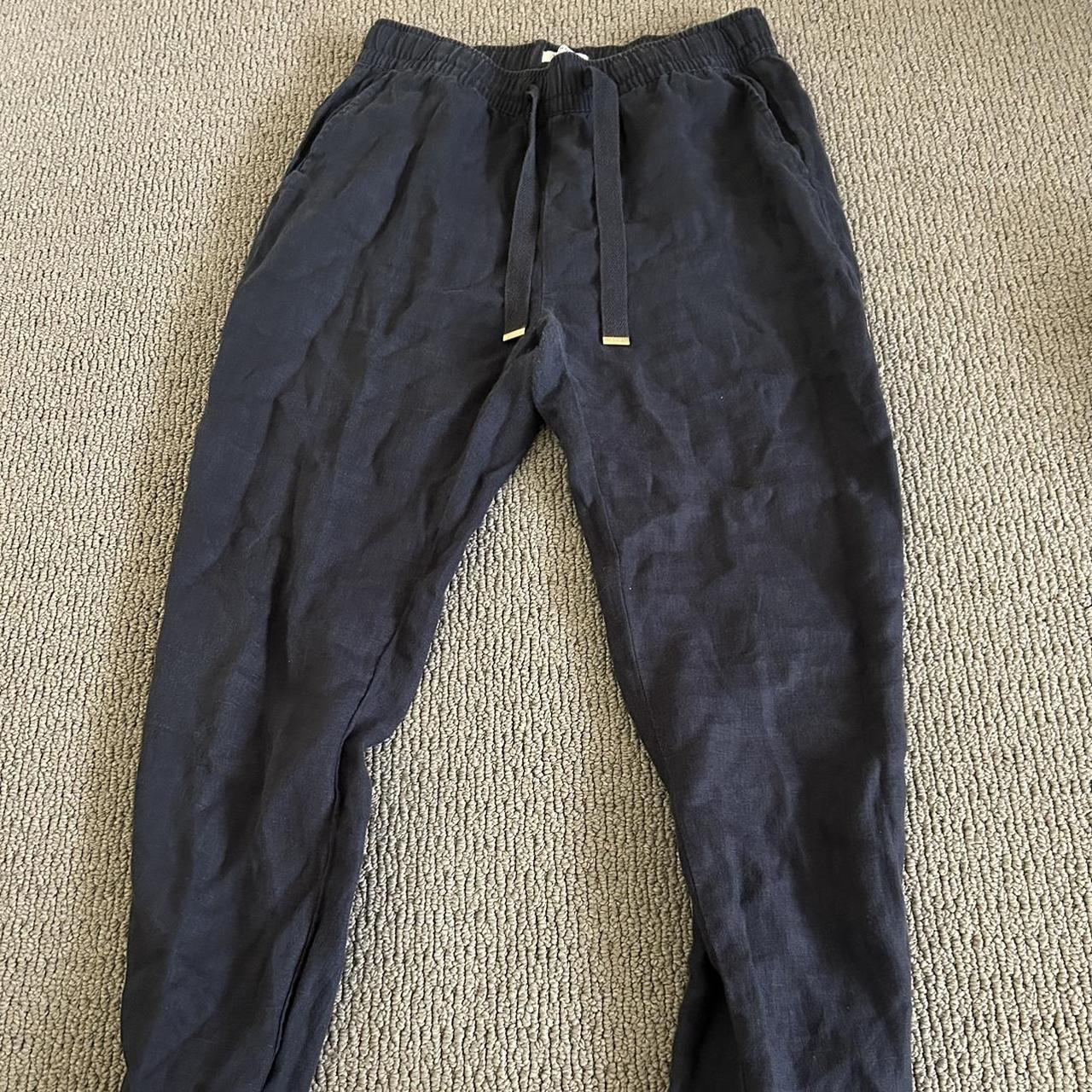 navy venroy lounge pants RRP $140 - Depop