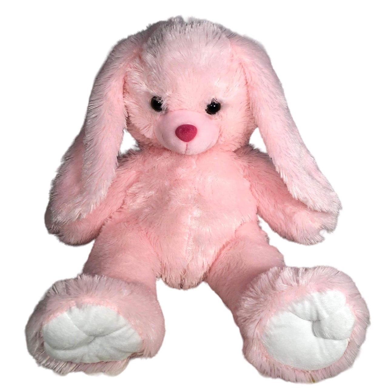Teddy Tastic Pink Bunny Rabbit Soft Plush Toy... - Depop