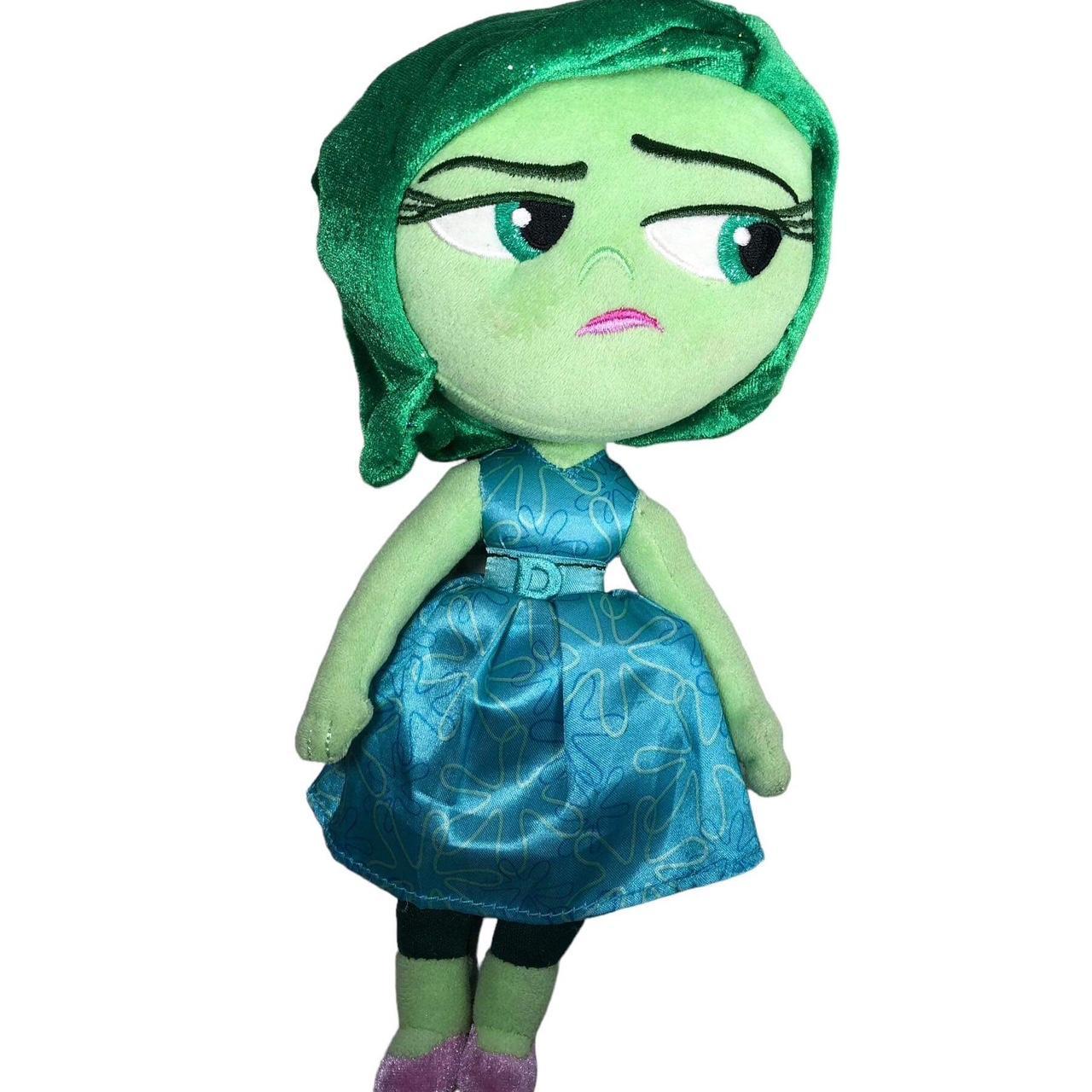 Inside Out Disgust Disney Store Pixar Soft Plush Toy... - Depop