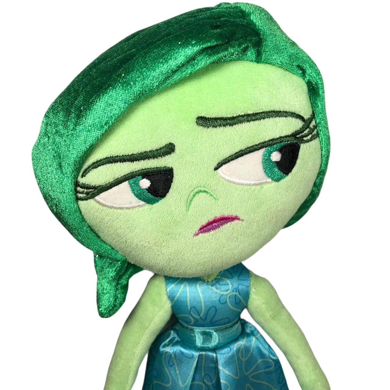 Inside Out Disgust Disney Store Pixar Soft Plush Toy... - Depop