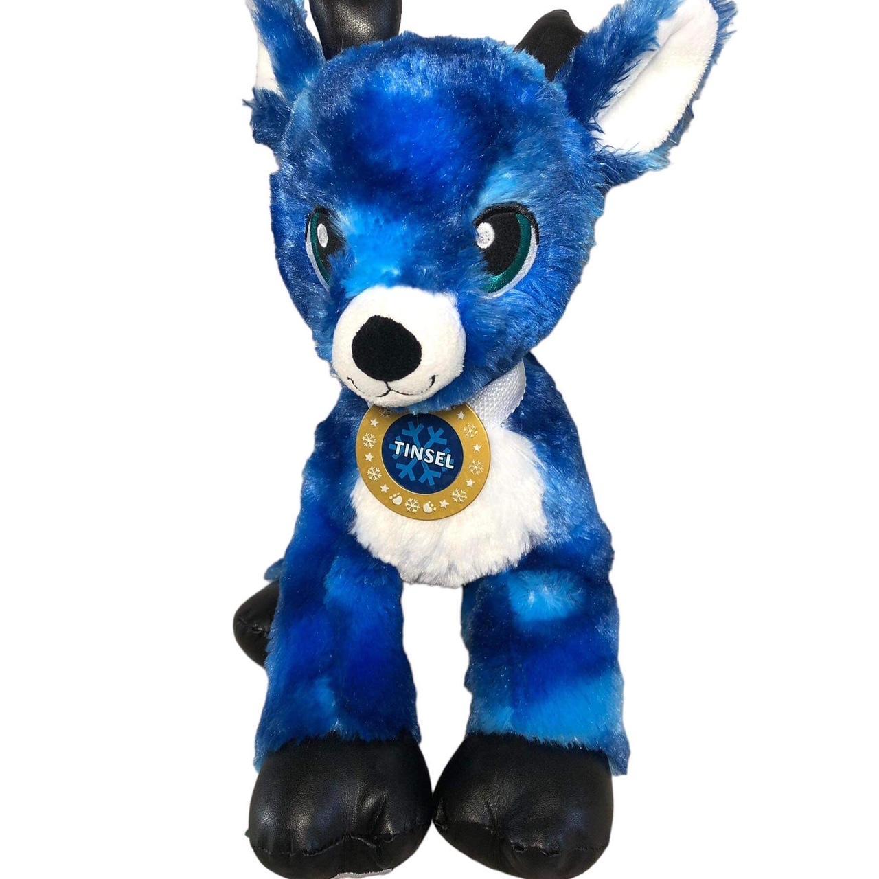 Blue and Black Stuffed-animals | Depop