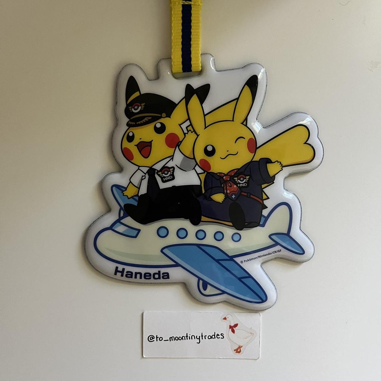 Haneda Tokyo Airport Exclusive Pokémon Luggage Tag - Depop