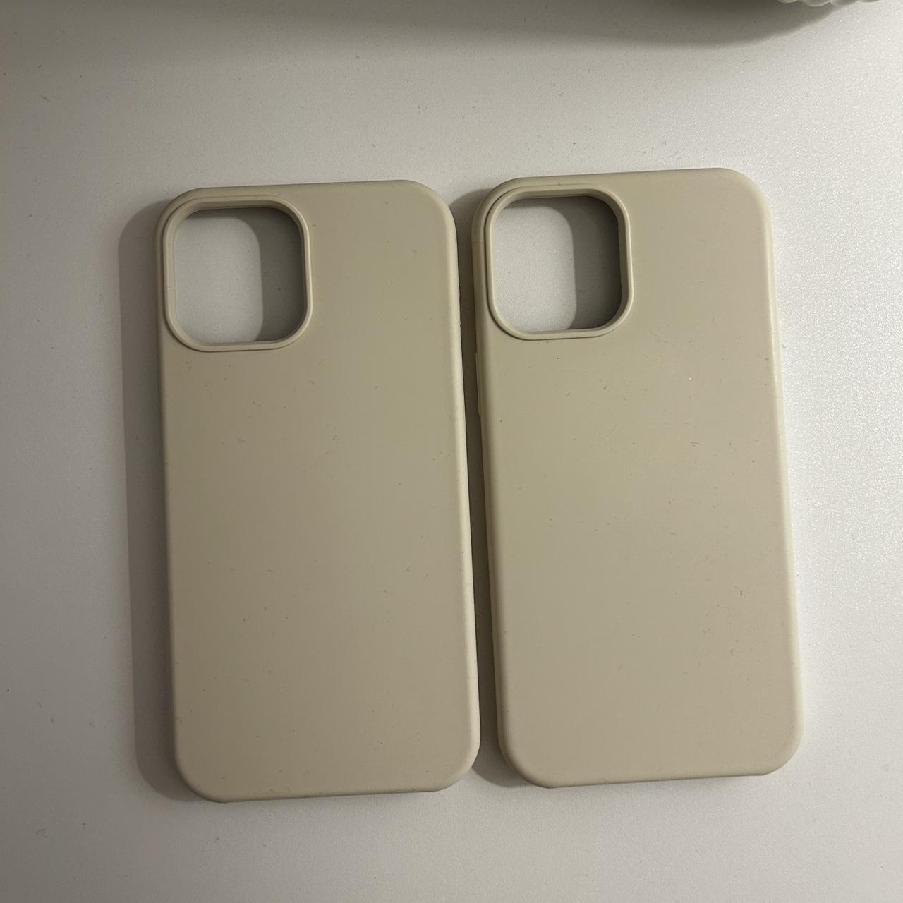 12 pro max case same case cream color - Depop
