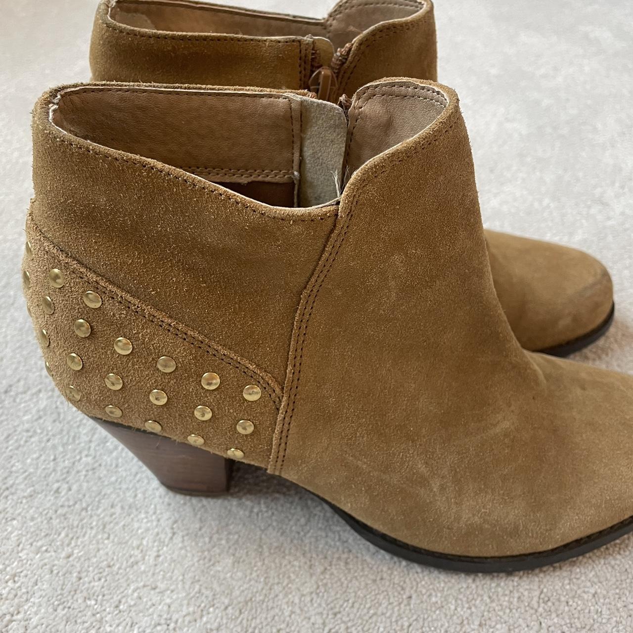 Studded Monsoon boots Cowboy style heeled boots with... - Depop