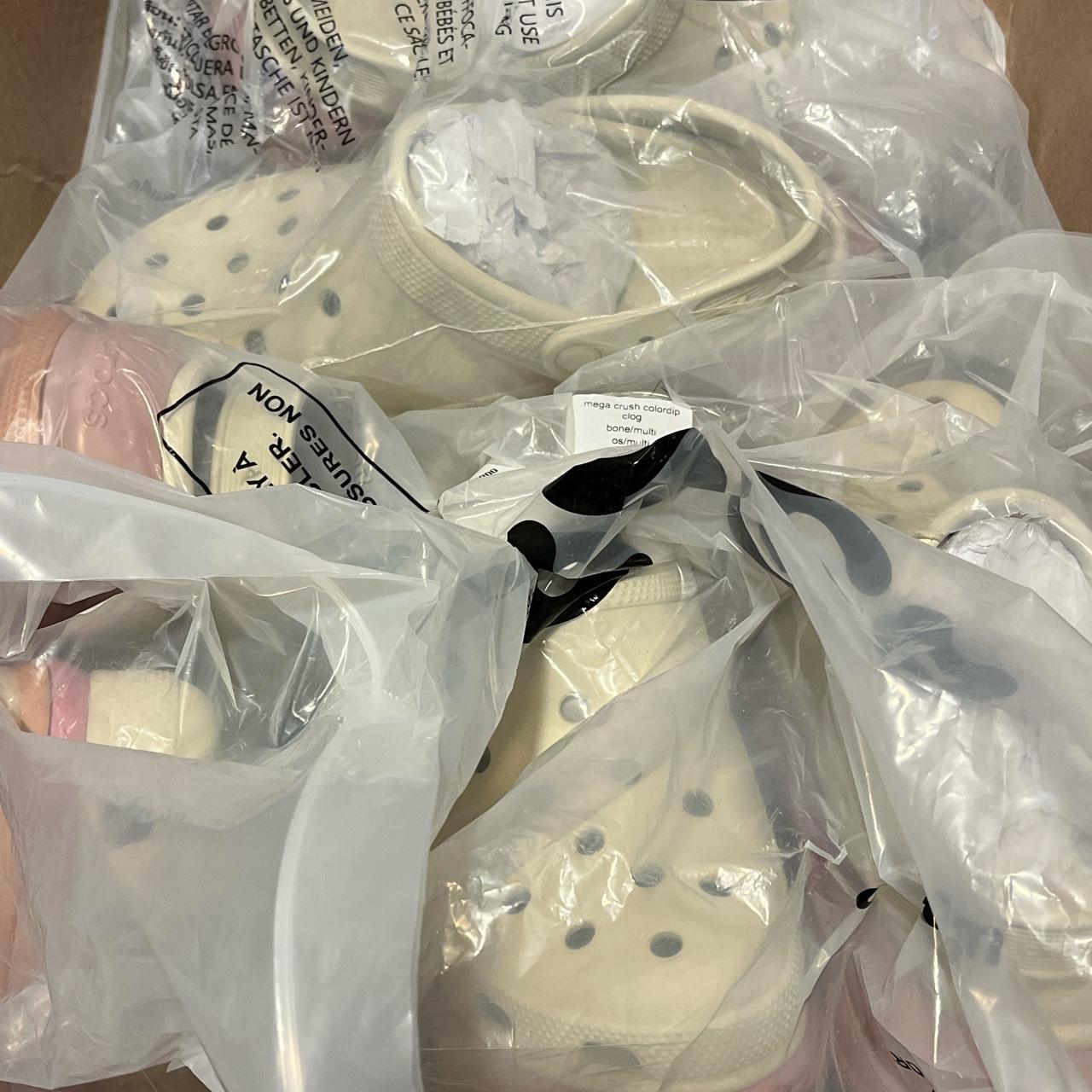 NEW Crocs Mega Crush Classic Clog Color Drip... - Depop