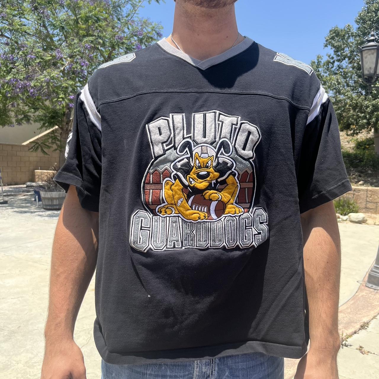 Walt Disney Wold embroidered Pluto football ... - Depop