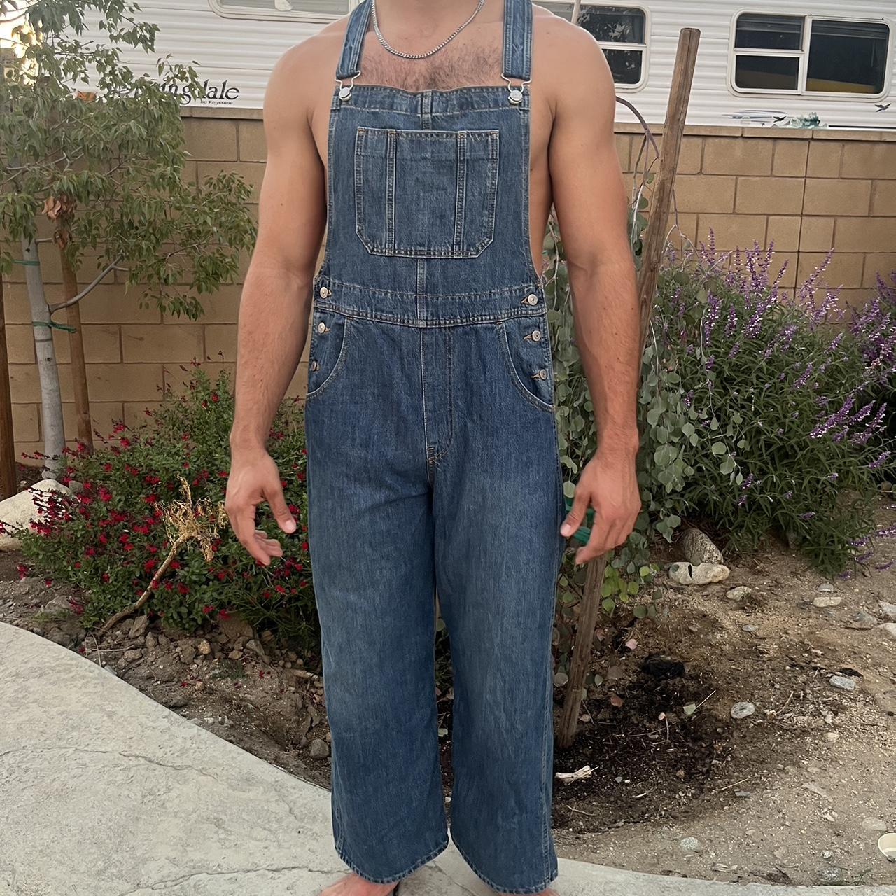 Levi’s denim overalls NWT Size XL Waist 18 Inseam... - Depop