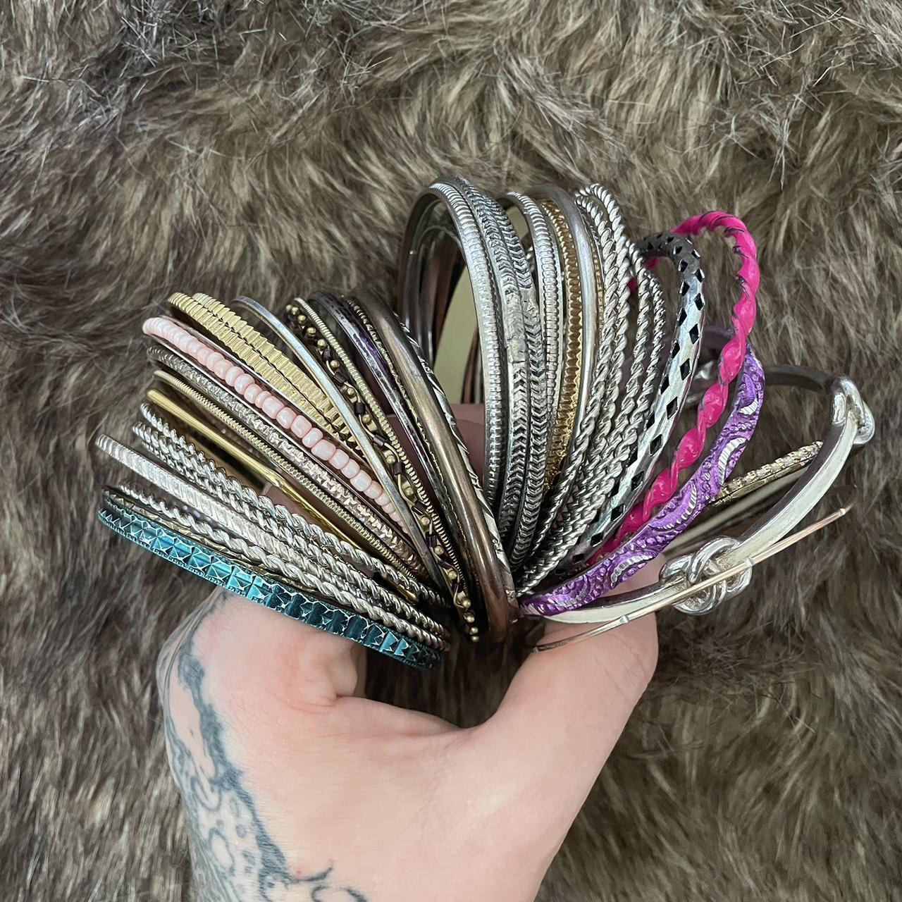 MISCELLANEOUS Y2K BANGLES ~i just have some many i... - Depop