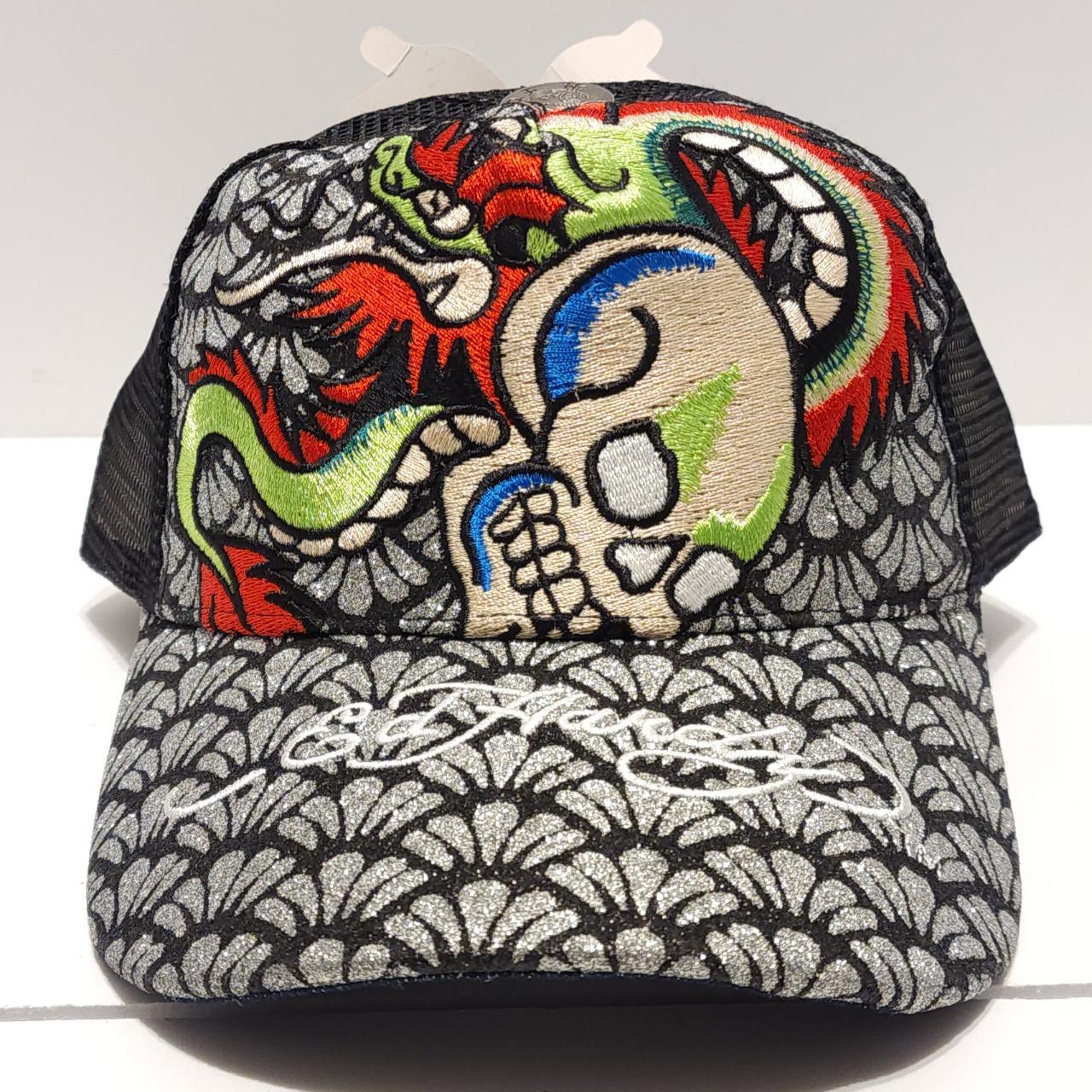 Ed Hardy Men's Multi Hat | Depop