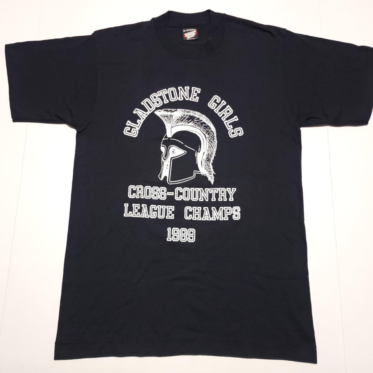 Vintage 1989 Gladstone High School Cross Country... - Depop