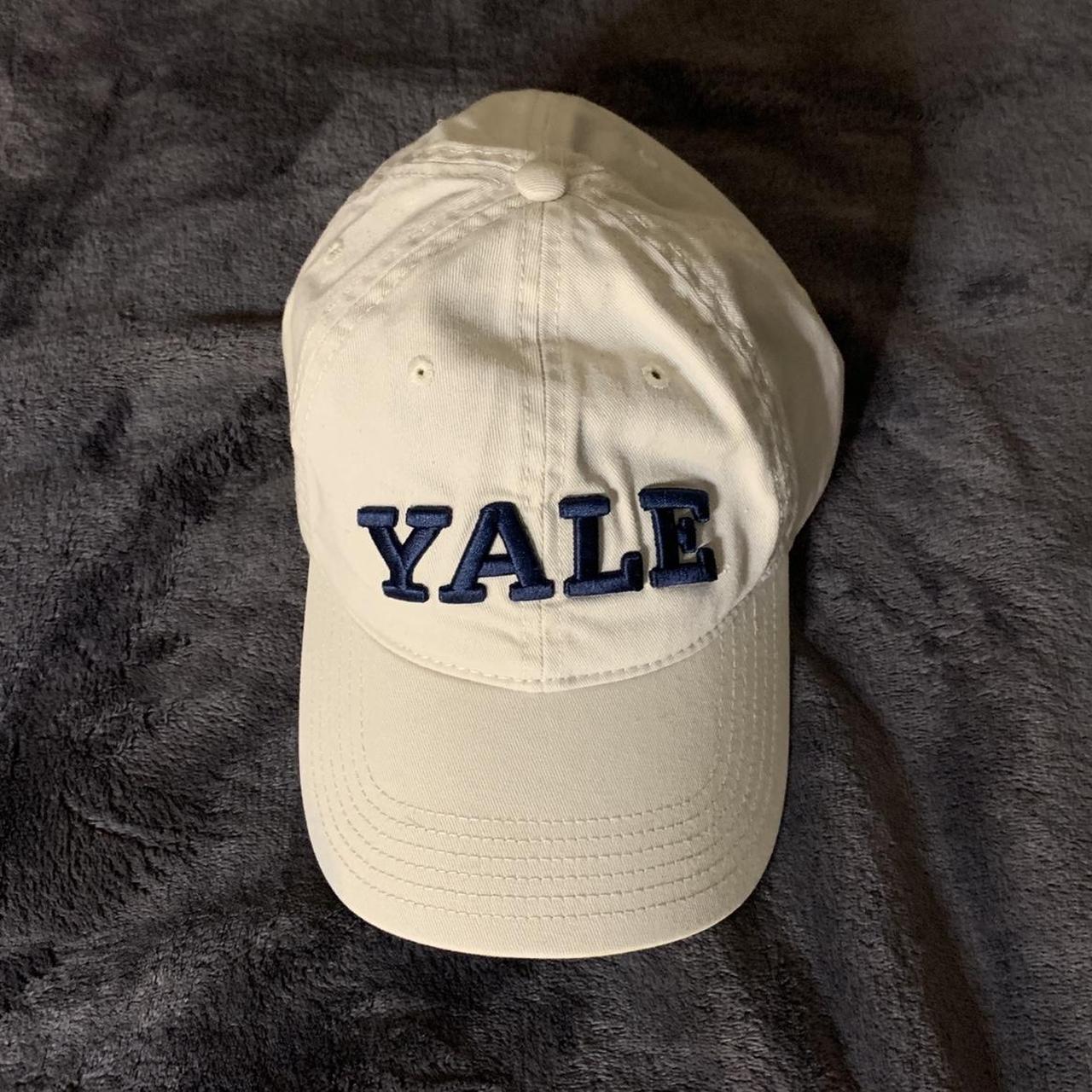 Yale cream hat 🧢 never used bought straight outta... - Depop