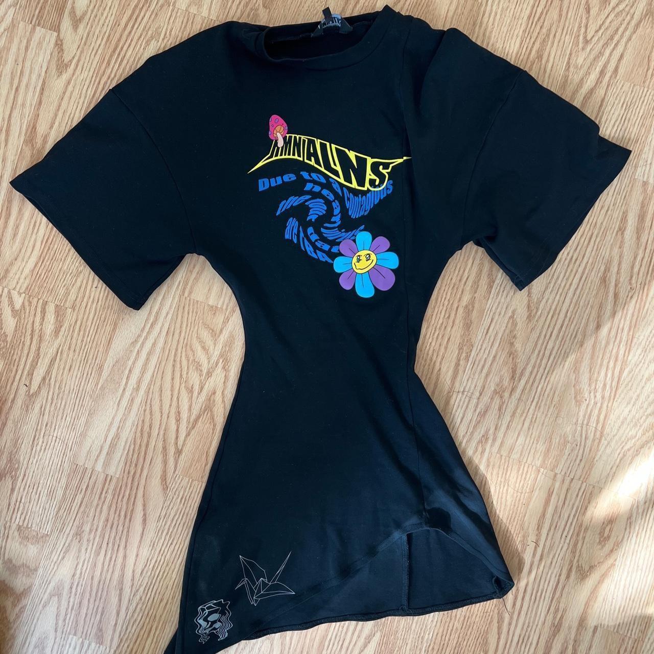 Hmn Alns Psychedelic Dress Size Xsmall True To Size Depop