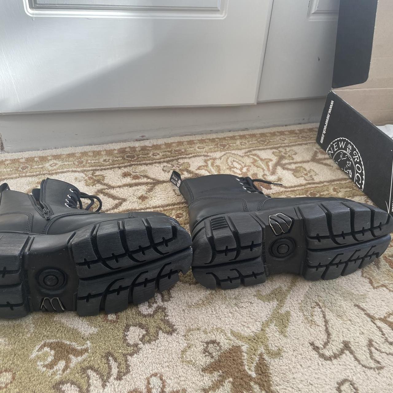 New Rock Tower Platform Boots Size 46. Worn once,... - Depop