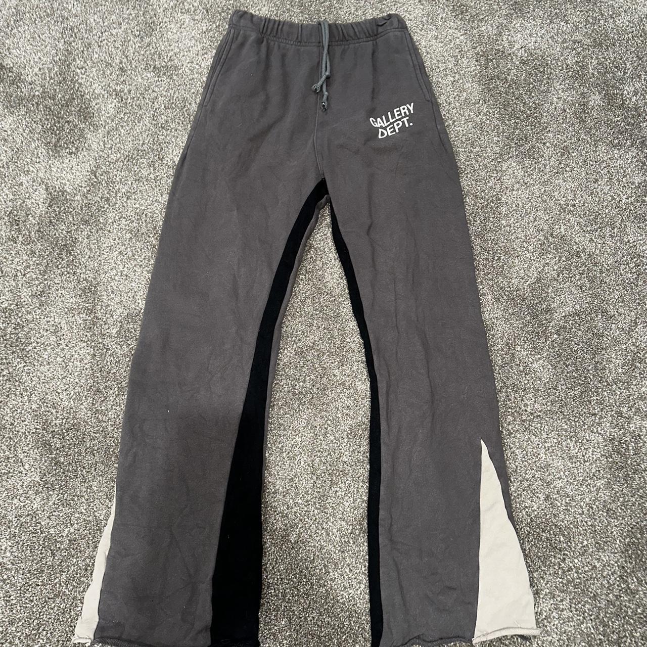 Gallery Dept. Flare Sweats 10/10... - Depop