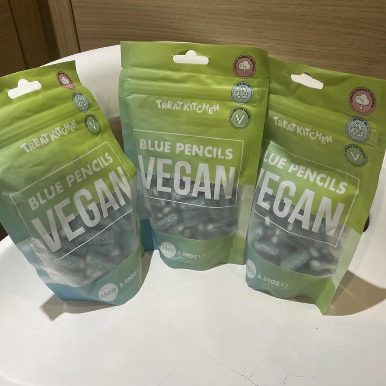 Treat Kitchen Vegan Blue Raspberry Pencil Sweets... - Depop