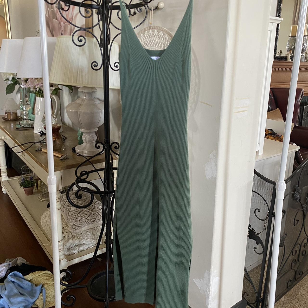 Ally green maxi dress Size 10 woman’s Rlly cute... - Depop