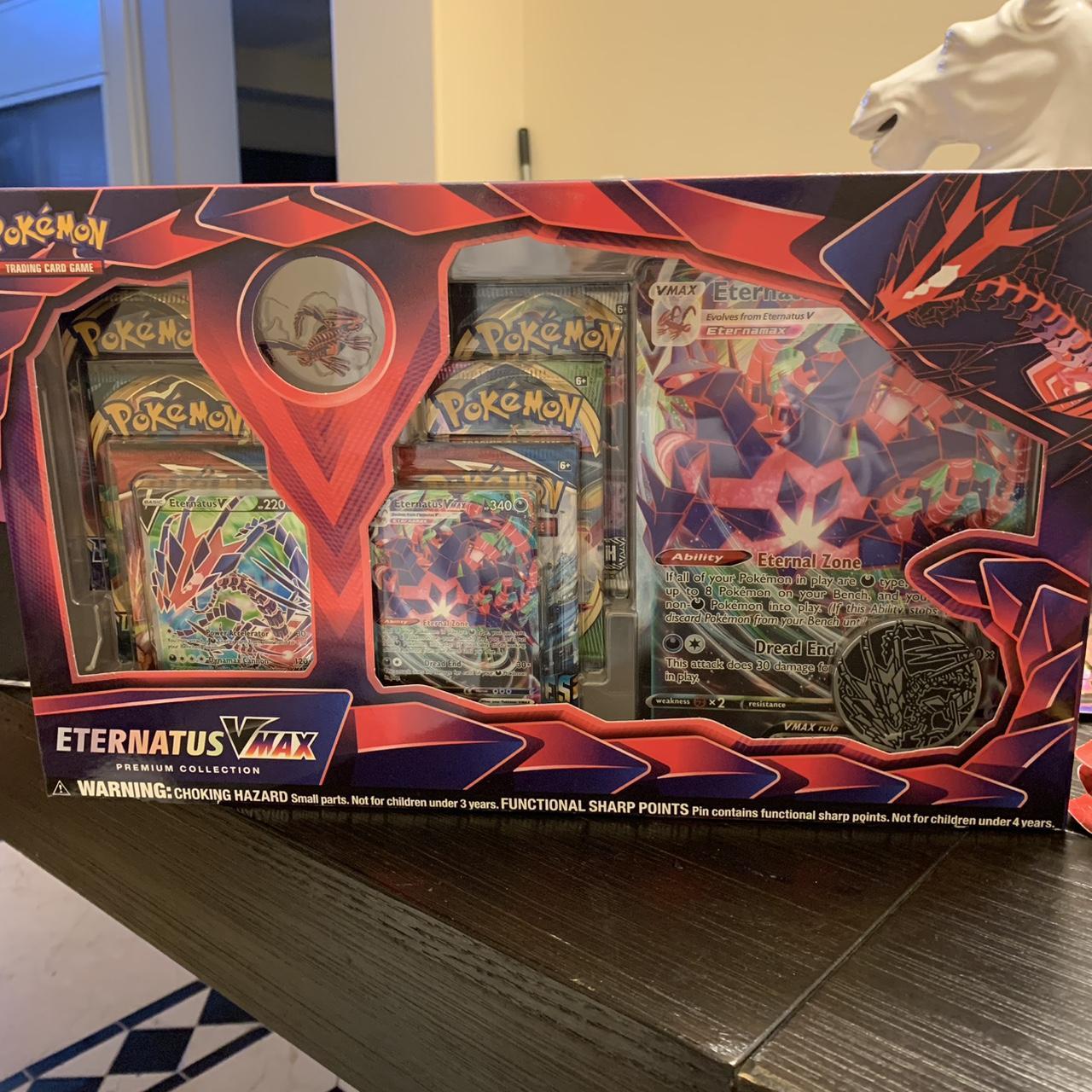 Pokémon TCG Eternatus VMAX Premium Collection Box... | Depop