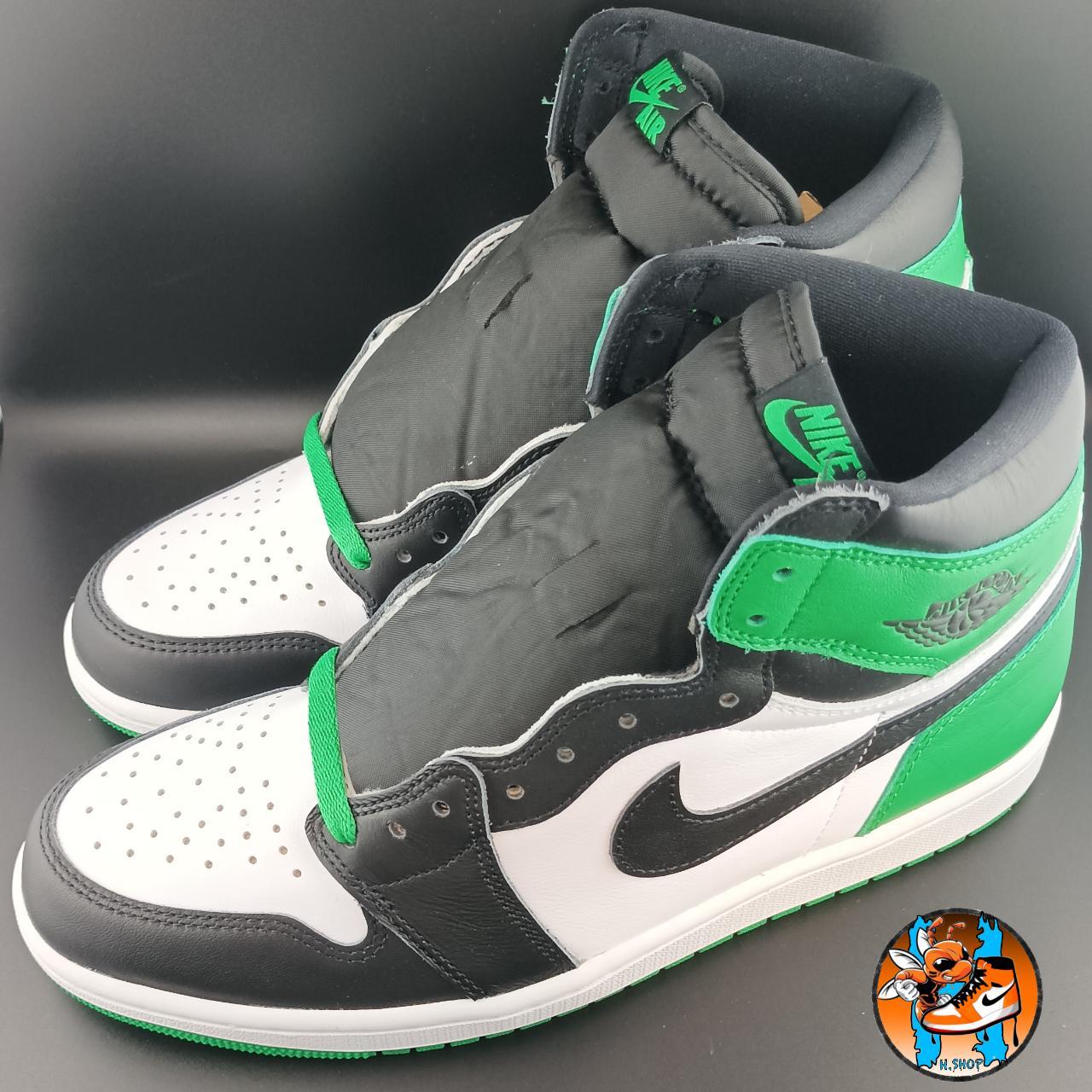 AIR JORDAN 1 HIGH RETRO OG LUCKY GREEN Size:... - Depop
