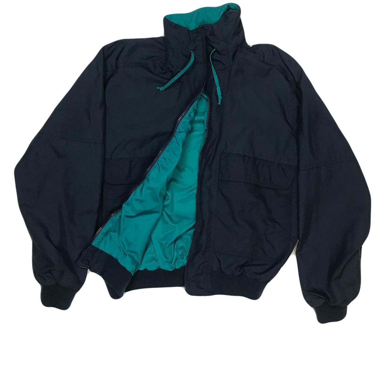 Vintage 90s Zip Up Jacket... - Depop