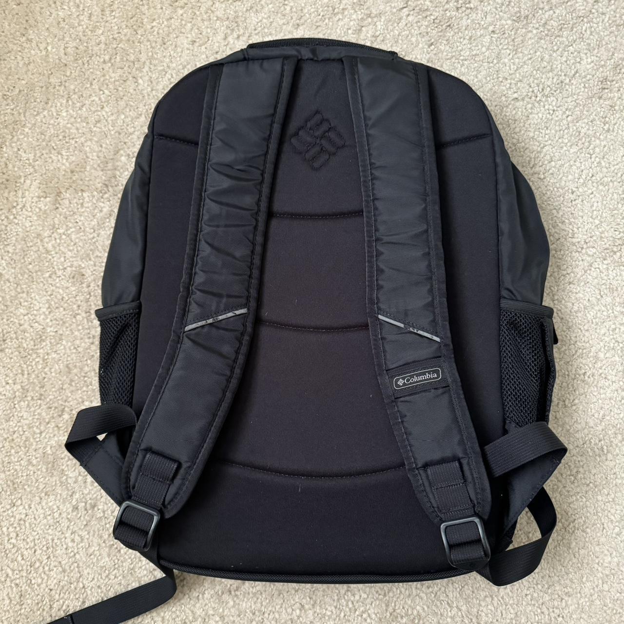 Columbia black backpack - Depop