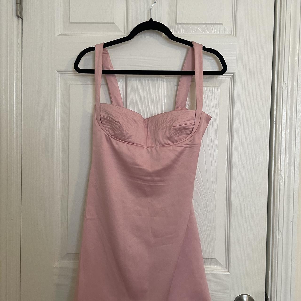 HOUSE OF CB MINI PINK DRESS Size medium... - Depop
