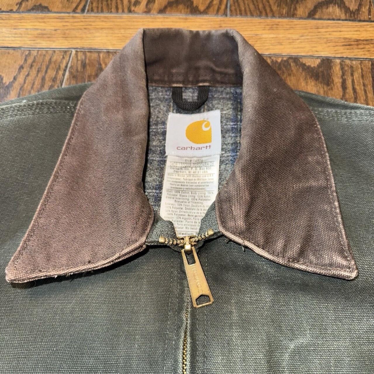 Carhartt J97 MOS Detroit Jacket Medium Moss Green... - Depop